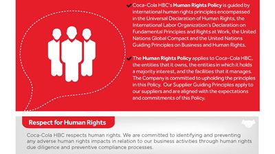 Occupational health & safety policy - Coca-Cola Hellenic Kosova
